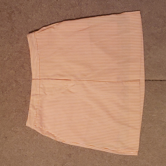 Izod | Skirts | Izod Xfg Womens Orange Striped Golf Skirt | Poshmark